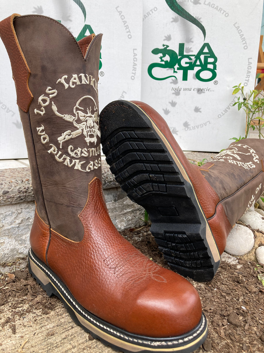 Custom Made Work Boots!! – Lagarto Boots Western Wear - Custom Boots ...